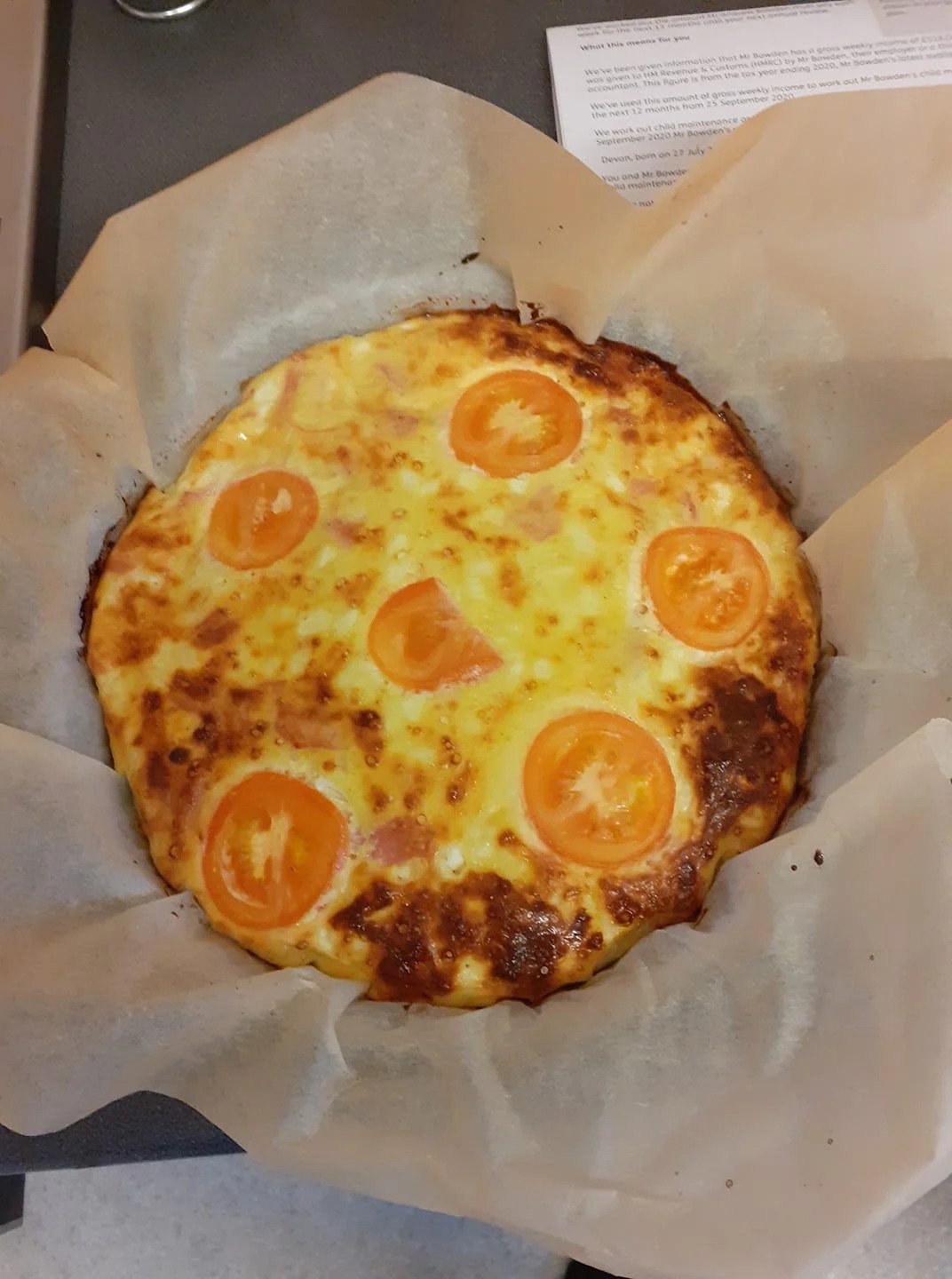 Slimming World Beef Sausages Crustless Quiche - Dieter24