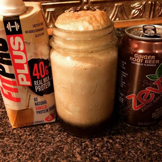 Protein Root Beer Float - Dieter24