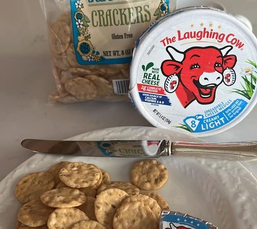 Weight Watchers Mini Cracker and Laughing Cow Cheese Snack - Dieter24